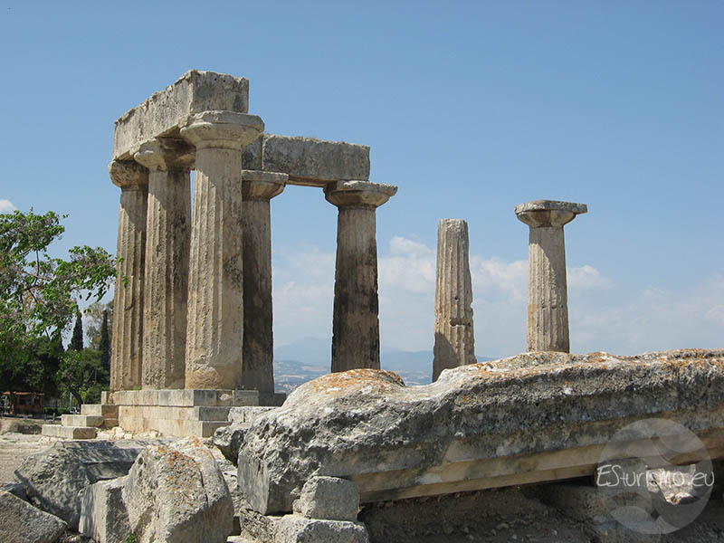 ESturismo.eu GRECIA - CORINTO Yacimiento Arqueológico de la Antigua Corinto