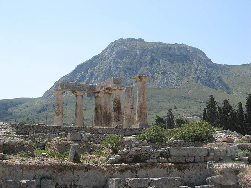 ESturismo.eu GRECIA - CORINTO Yacimiento Arqueológico de la Antigua Corinto